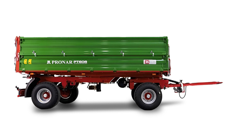 Třístranně sklápěný přívěs PRONAR PT612 | STROM PRAHA a.s.